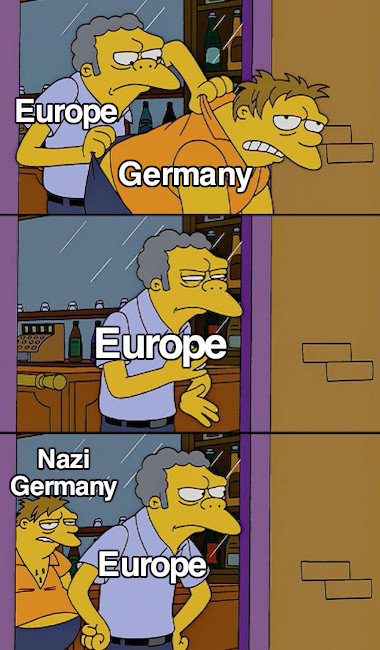 Moe Tossing Barney From Moe's - Meming Wiki