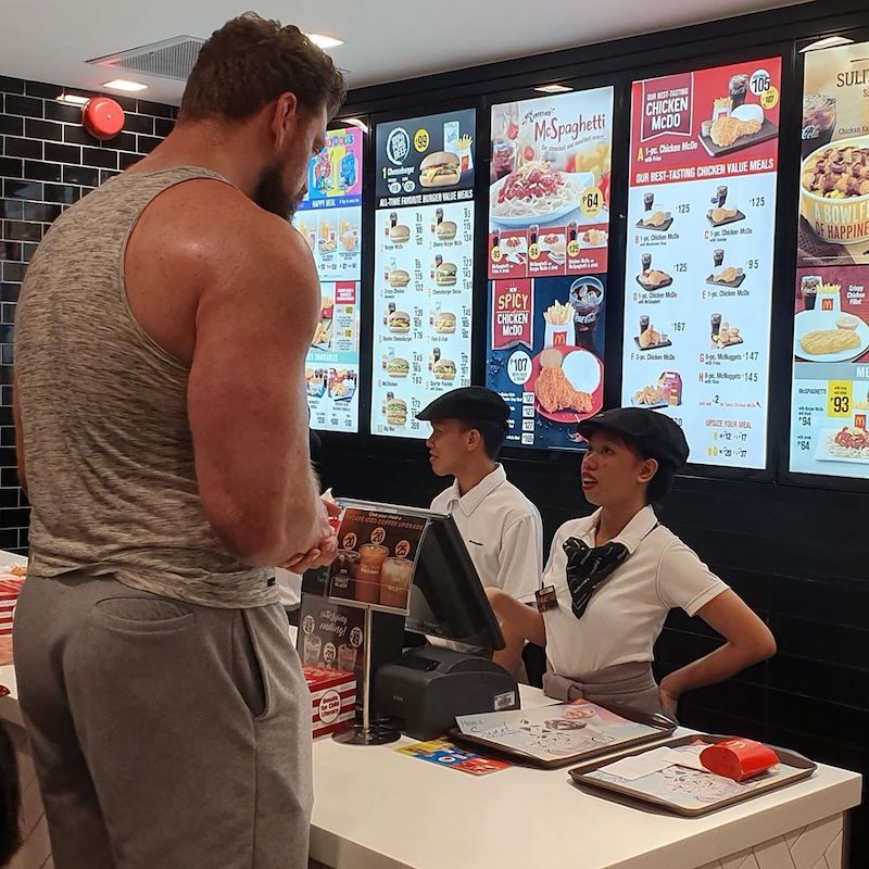 Big Guy Ordering at McDonald's - Meming Wiki