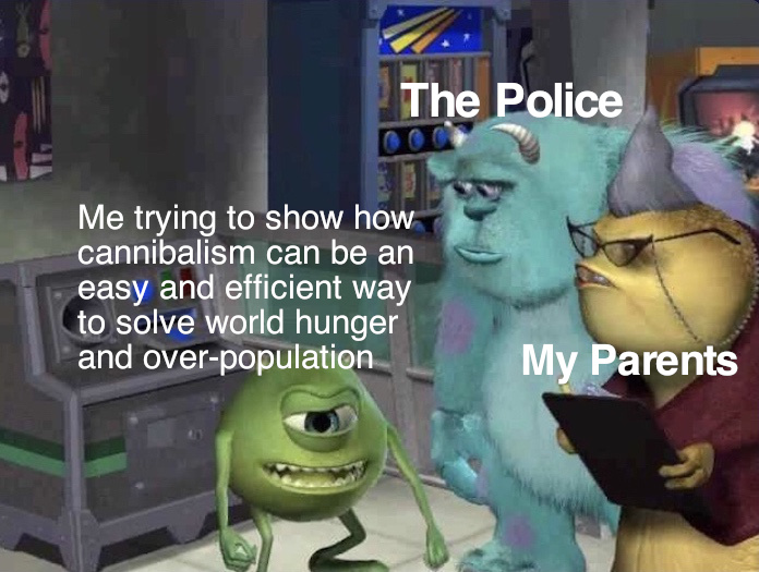 Mike Wazowski Explaining Meme Template