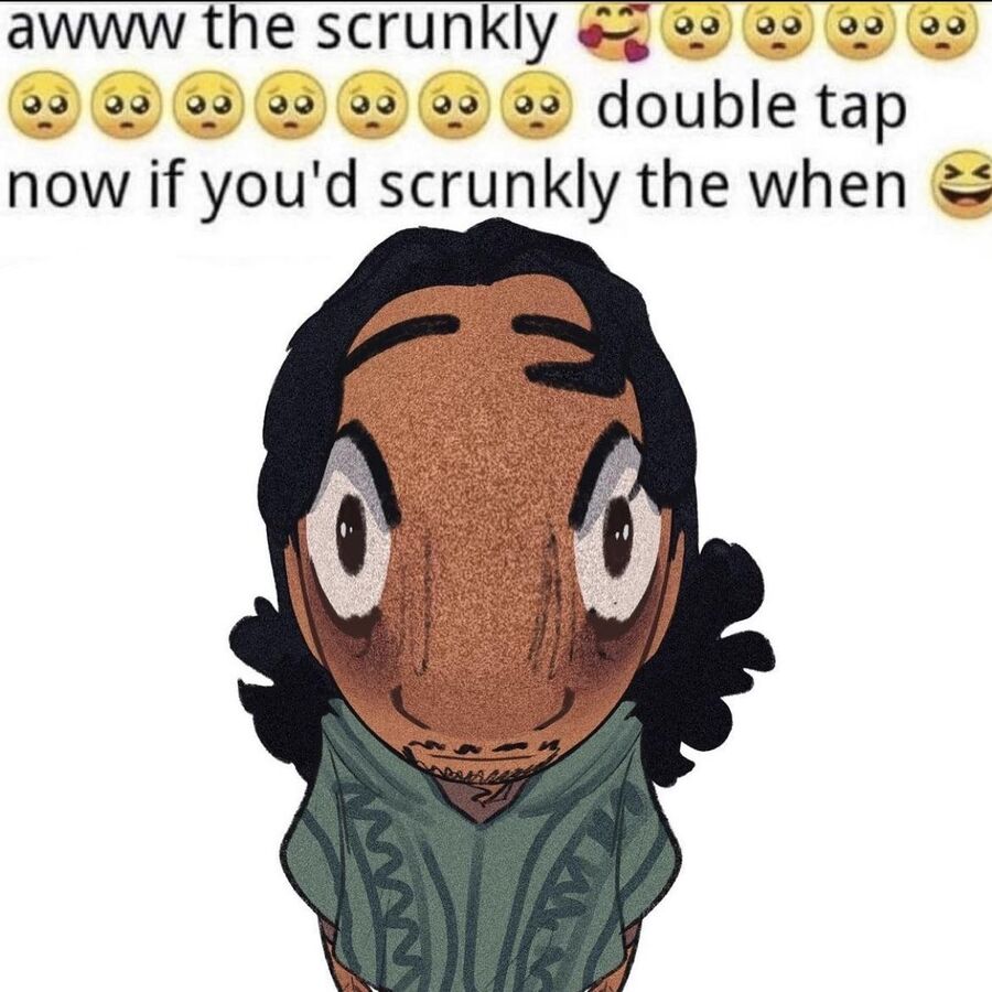File:Awww the scrunkly meme 8.jpg - Meming Wiki