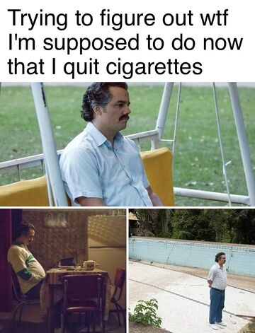 Pablo Escobar Waiting - Meming Wiki