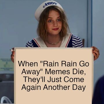 Robin from Stranger Things Holding a Whiteboard - Meming Wiki