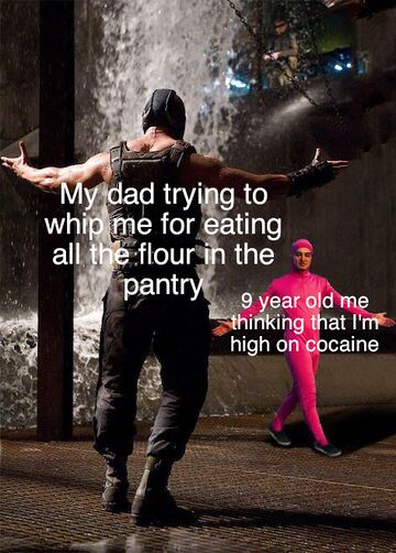 Bane vs Pink Guy - Meming Wiki