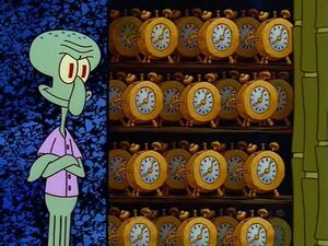 Squidward's Clock Closet - Meming Wiki
