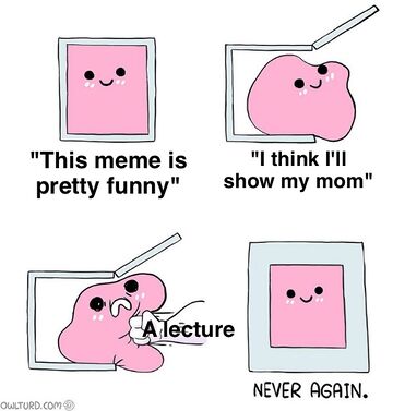Never Again - Meming Wiki