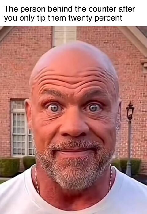 Bald Guy Staring - Meming Wiki