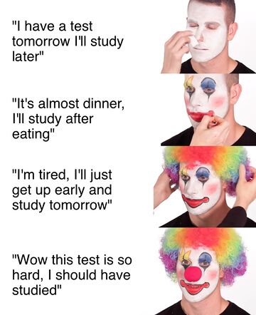 Putting on Clown Makeup - Meming Wiki