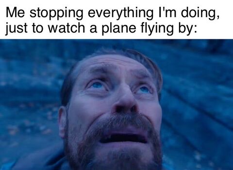 Willem Dafoe Looking Up - Meming Wiki