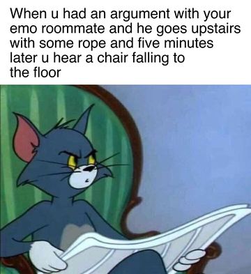 Tom Cat Reading a Newspaper - Meming Wiki