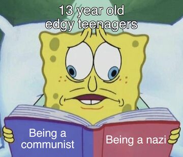 SpongeBob Reading Two Pages at Once - Meming Wiki