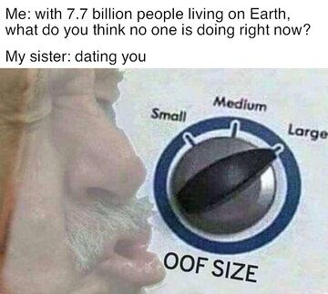 Oof Size Large - Meming Wiki