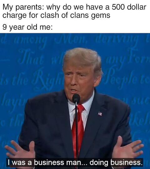 I Was a Business Man Doing Business - Meming Wiki