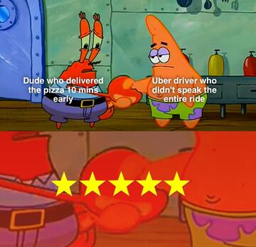 Mr Krabs And Patrick Shaking Hands - Meming Wiki