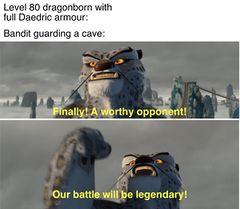 Finally! A worthy opponent! - Meming Wiki