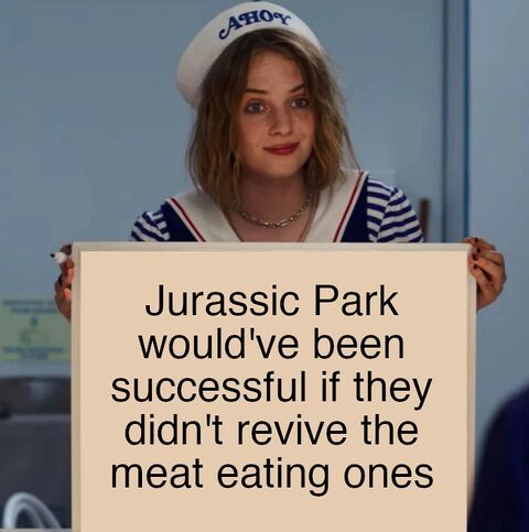 Robin from Stranger Things Holding a Whiteboard - Meming Wiki
