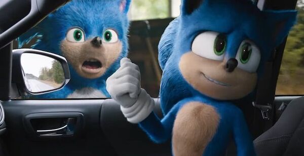 Sonic Pointing at Window - Meming Wiki